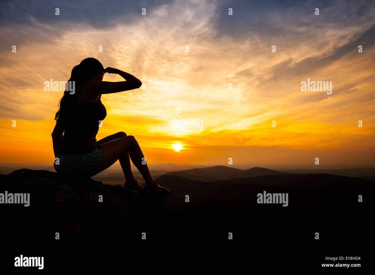 Introspective adult hi-res stock photography and images - Alamy