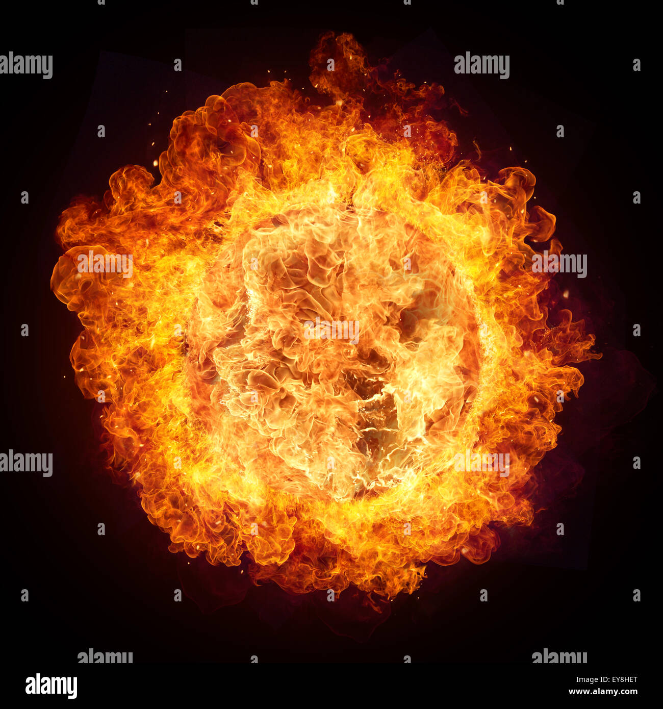 Hot ball of fire hi-res stock photography and images - Alamy