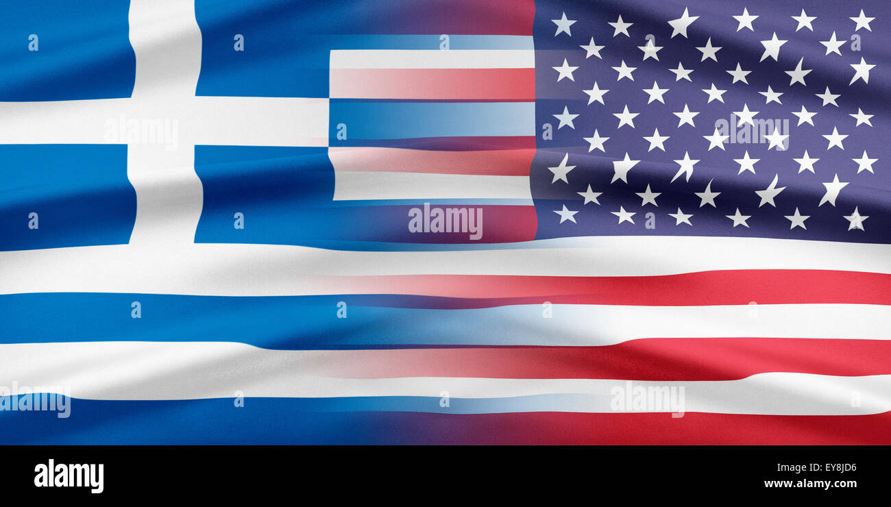 USA and Greece Stock Photo - Alamy