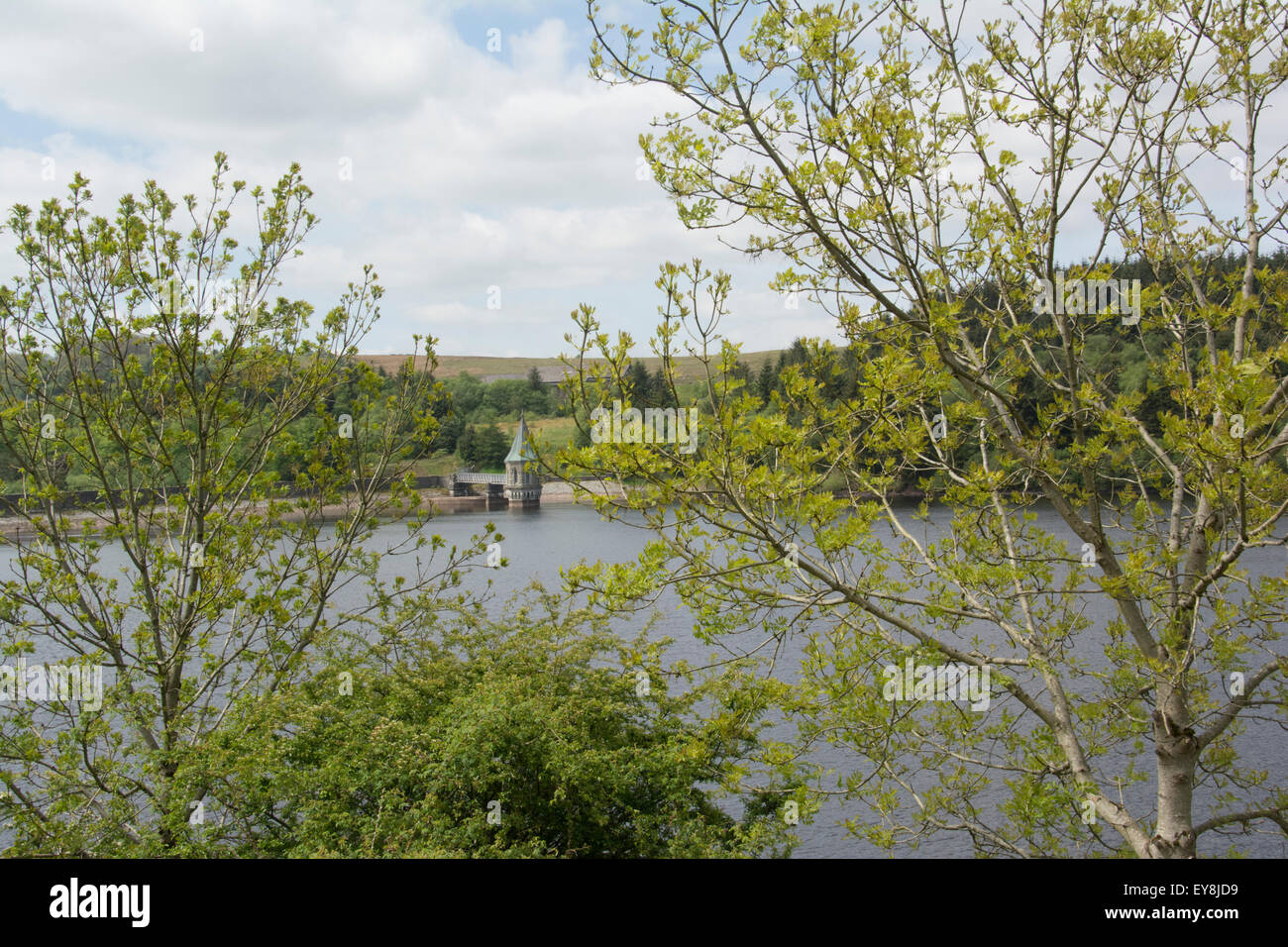 WALES; MERTHYR TYDFIL; PONTSTICILL; THE TAF FECHAN RESERVOIR AND VALVE ...