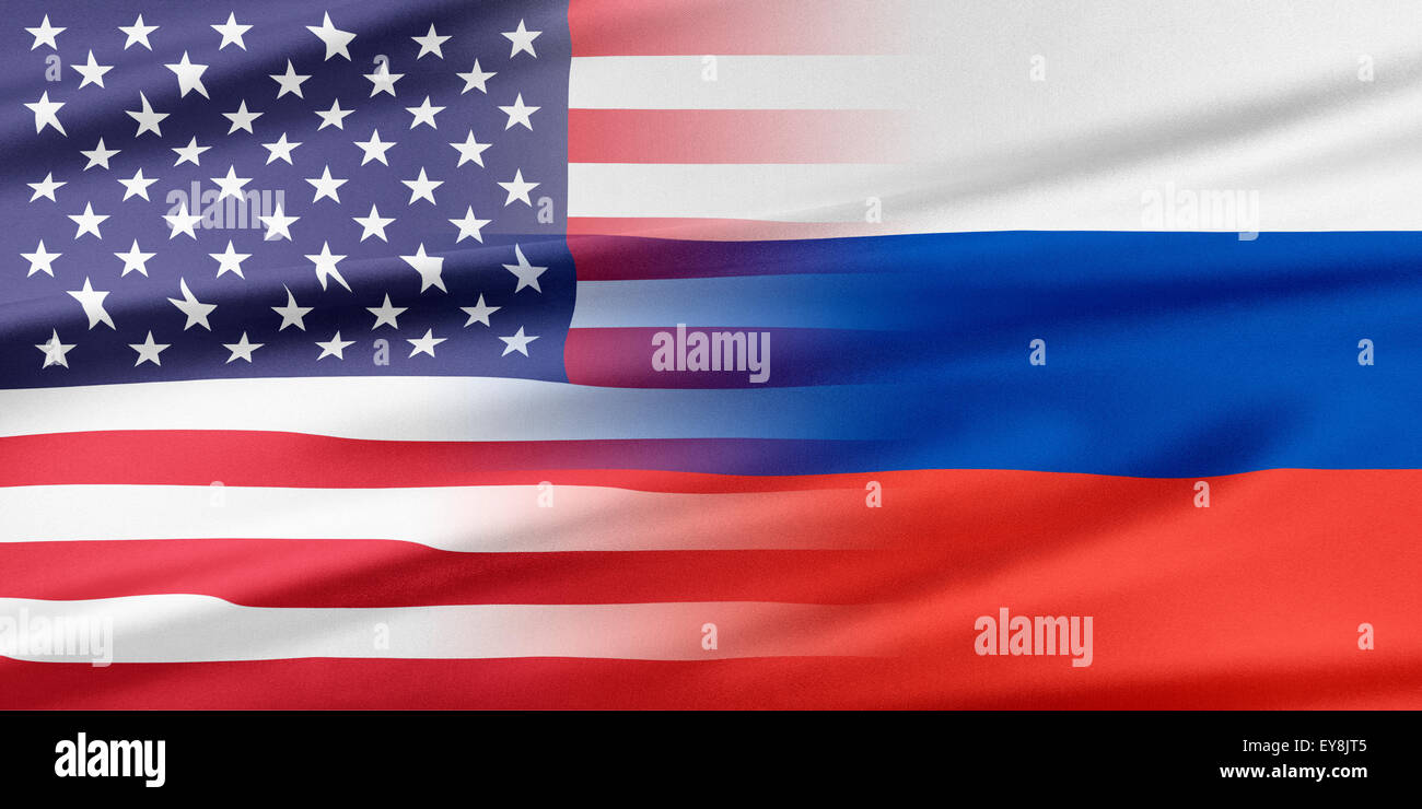 USA and Russia Stock Photo - Alamy