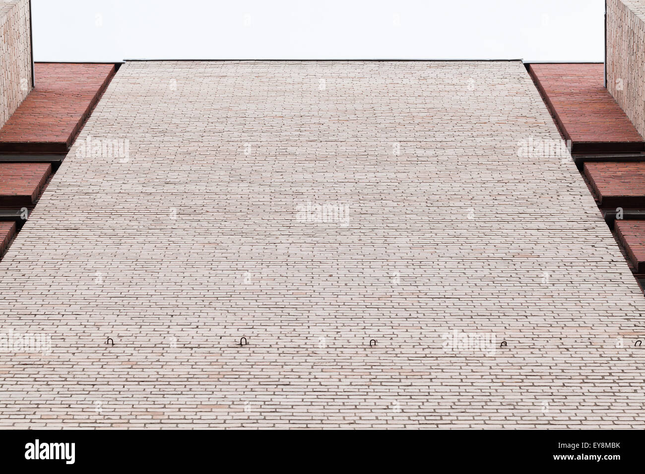 Abstract urban architecture fragment, gray brick wall Stock Photo - Alamy