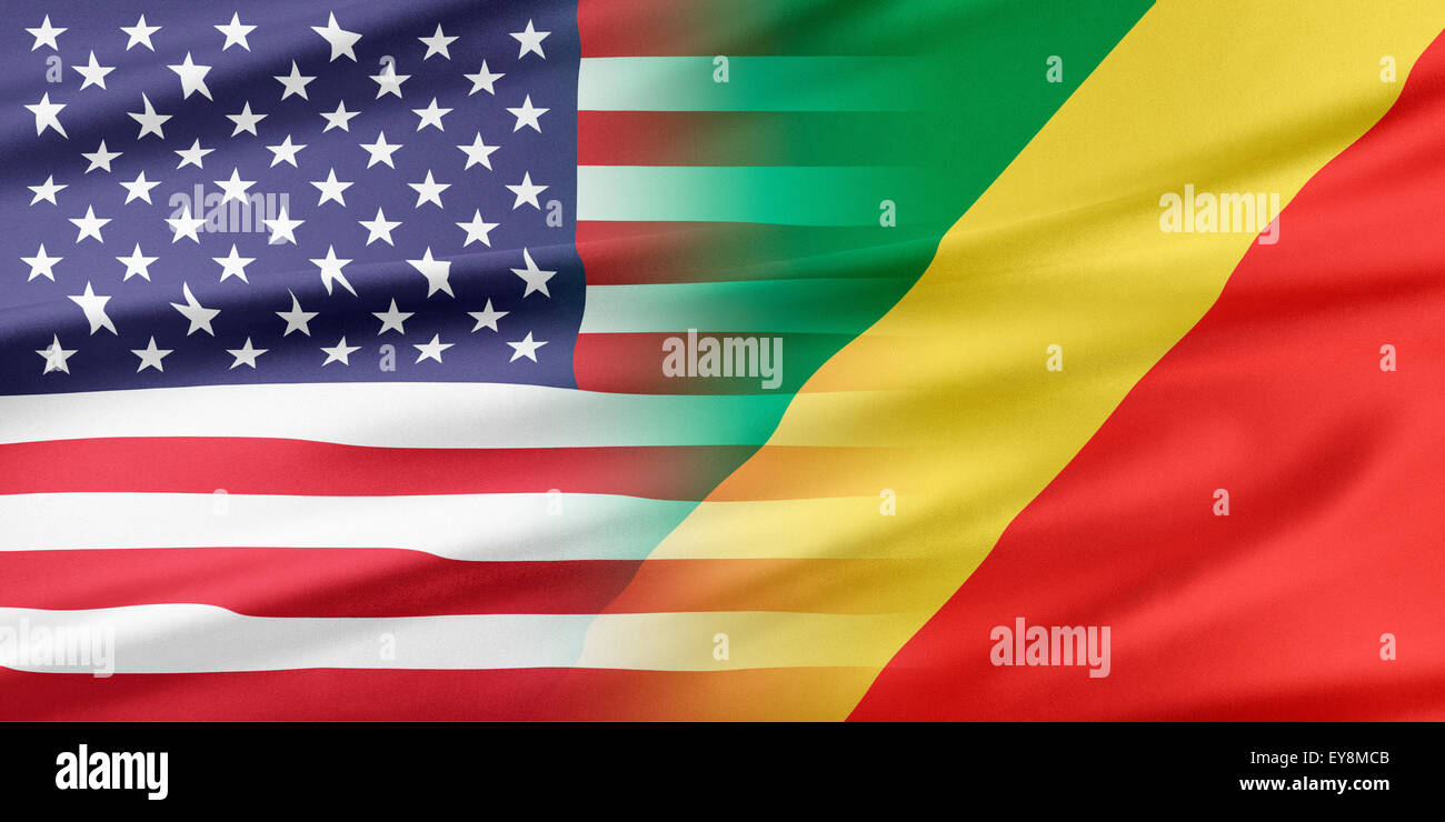 USA and Republic of the Congo Stock Photo - Alamy
