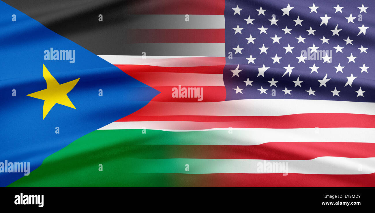 USA and South Sudan Stock Photo - Alamy