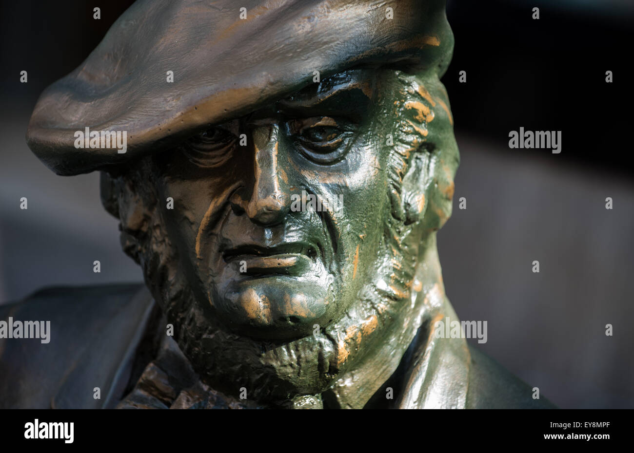 Bayreuth, Germany. 24th July, 2015. A statue of Richard Wagner in ...