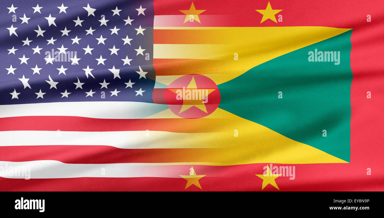 USA and Grenada Stock Photo - Alamy