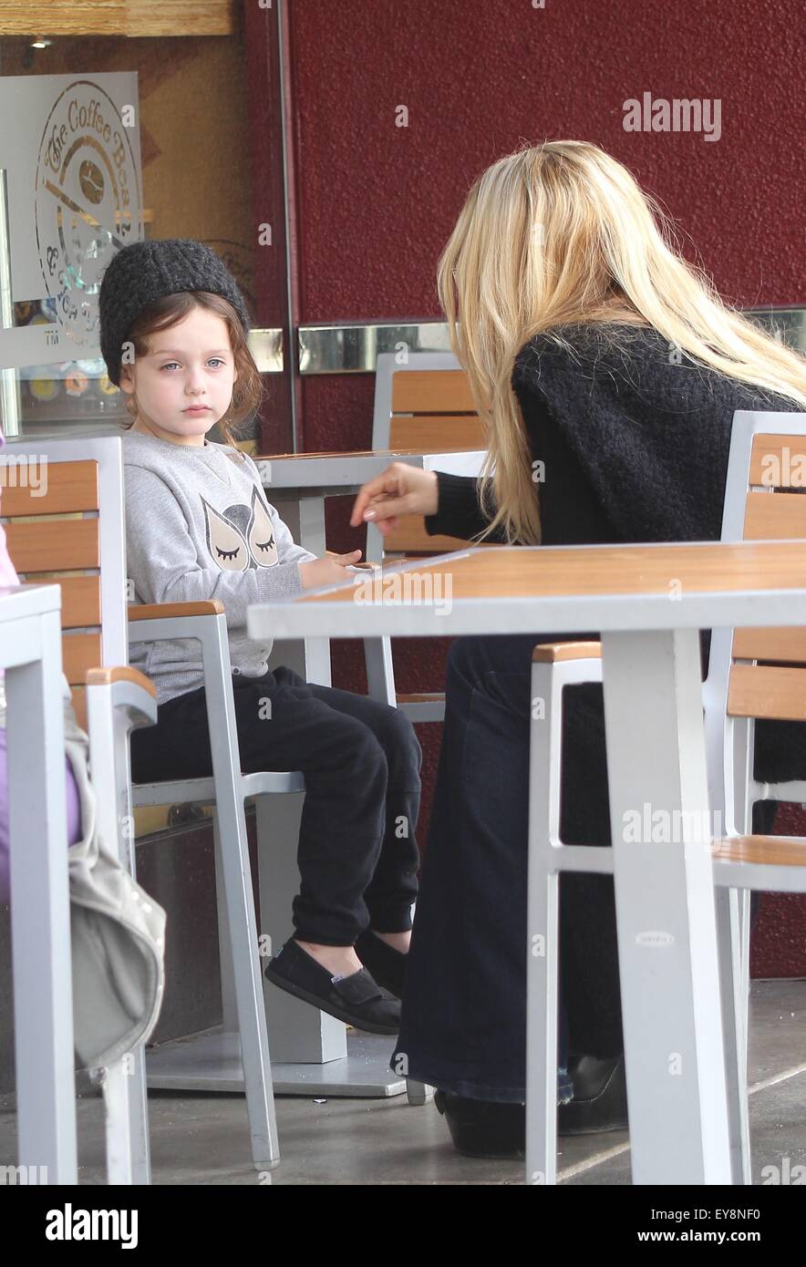 Rachel Zoe and her son Skyler Berman spotted out and about in Beverly ...