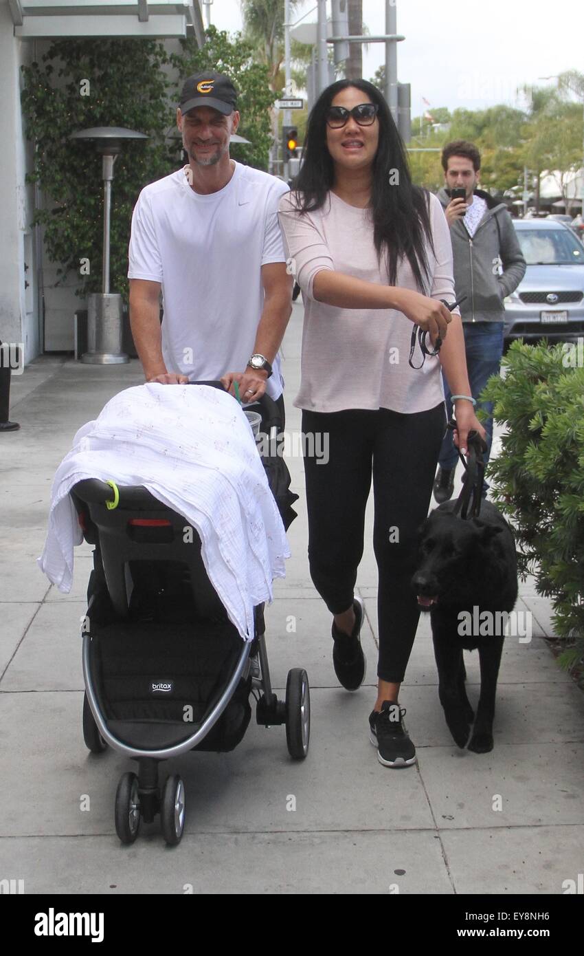 Kimora Lee Simmons and her husband Tim Leissner spotted out with their ...