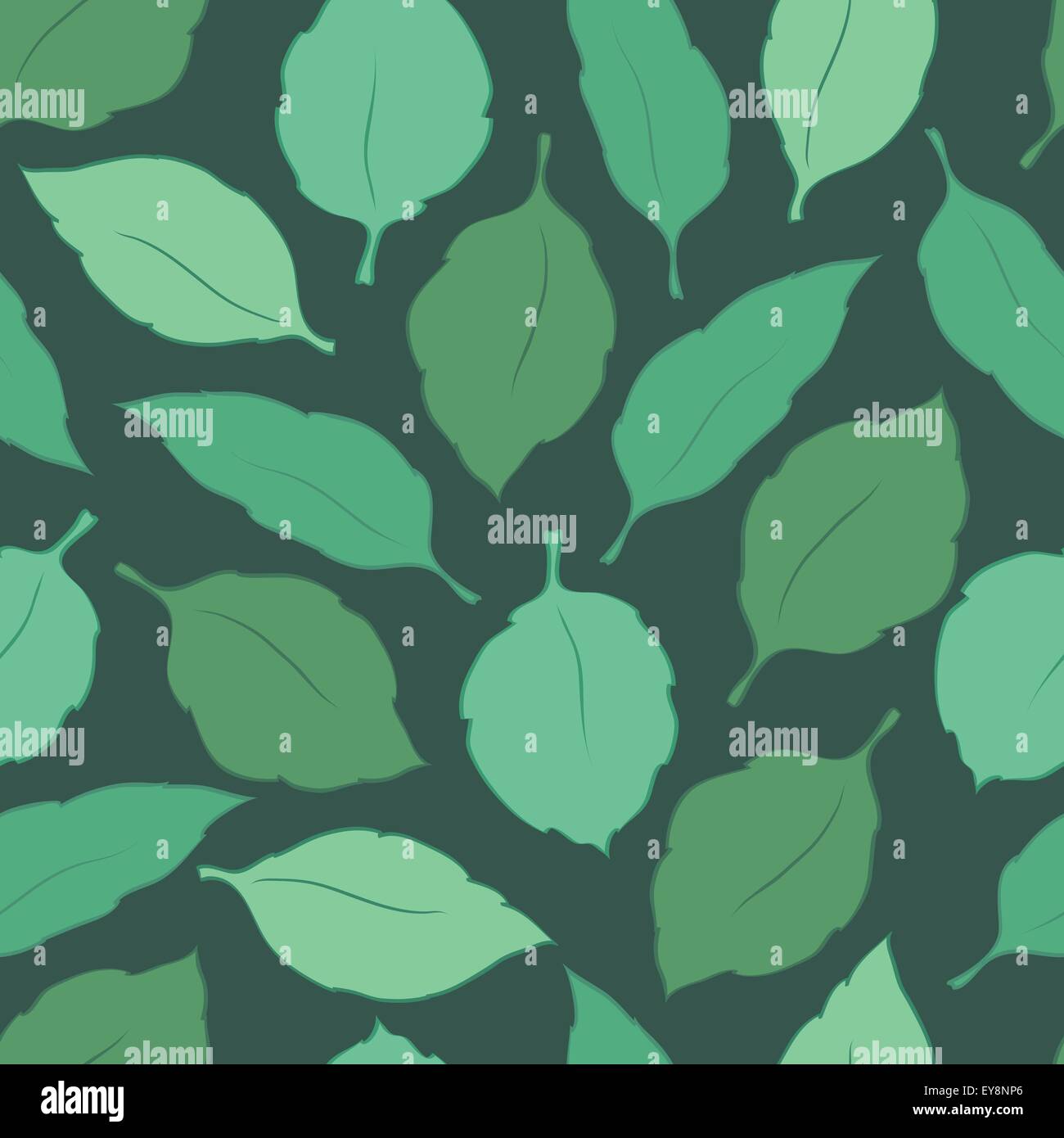 Seamless background with leaves Stock Vector Image & Art - Alamy