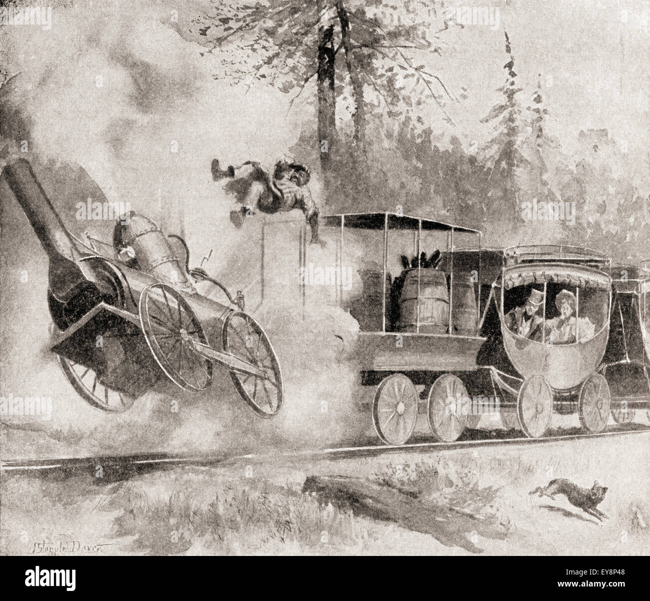 Steam locomotive boiler explosion High Resolution Stock Photography and ...