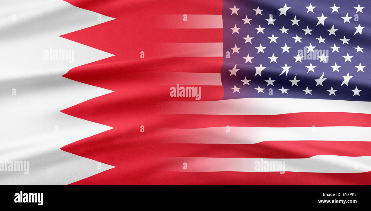 USA and Bahrain Stock Photo - Alamy