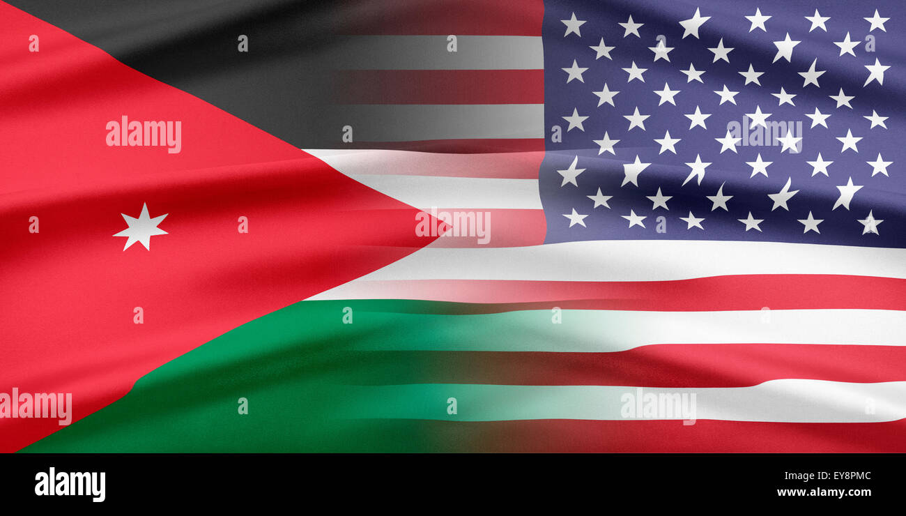 Jordan usa flag hi-res stock photography and images - Alamy