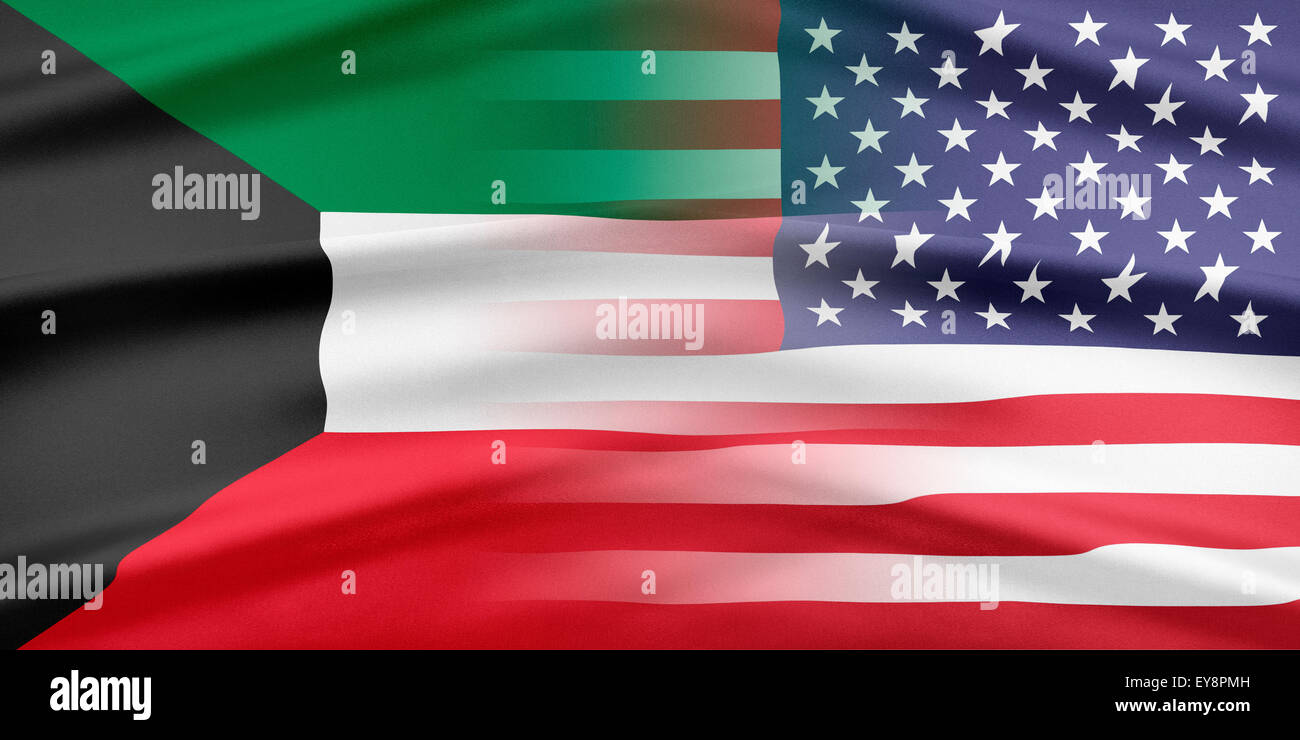 USA and Kuwait Stock Photo - Alamy