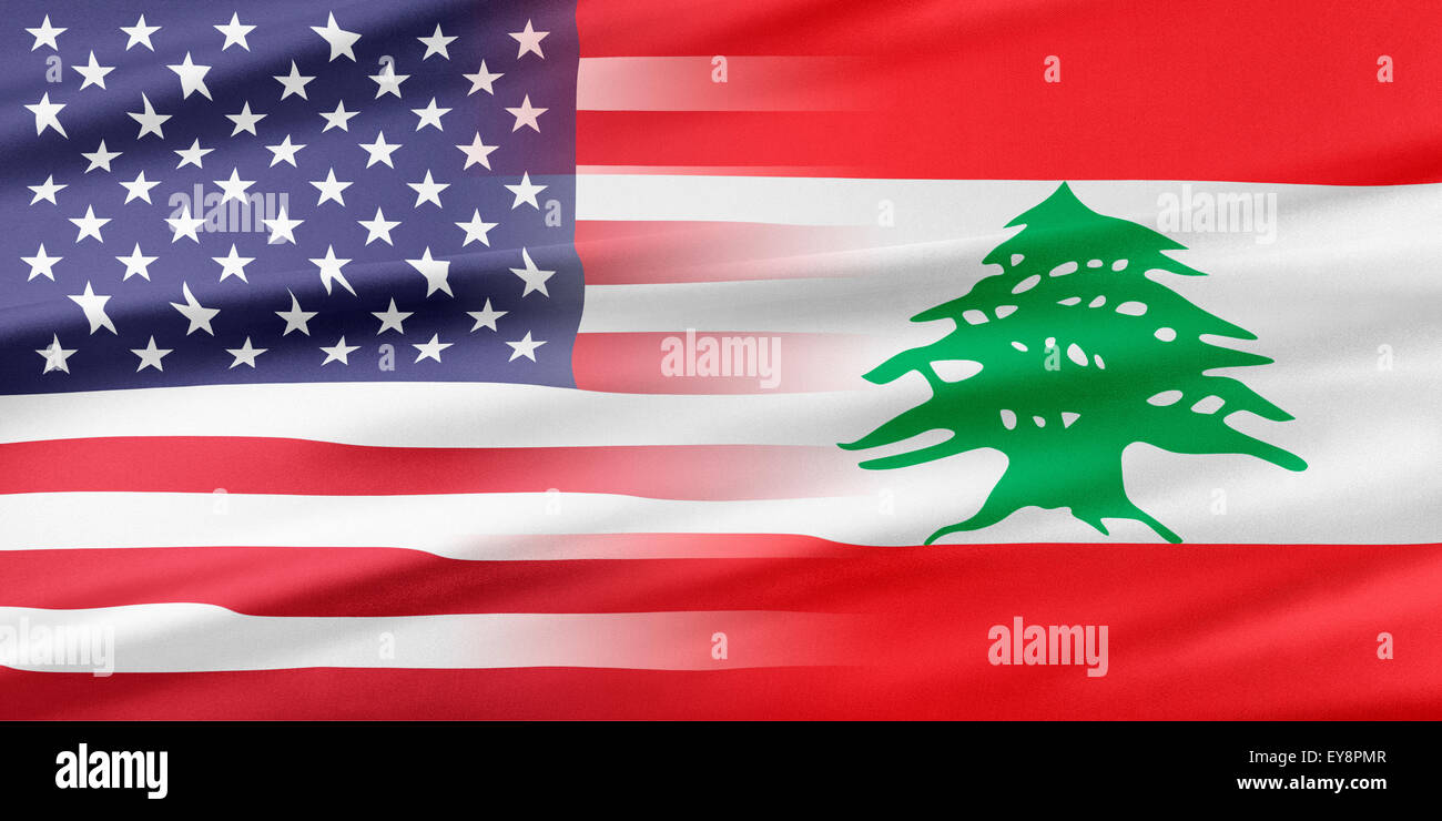 USA and Lebanon Stock Photo - Alamy