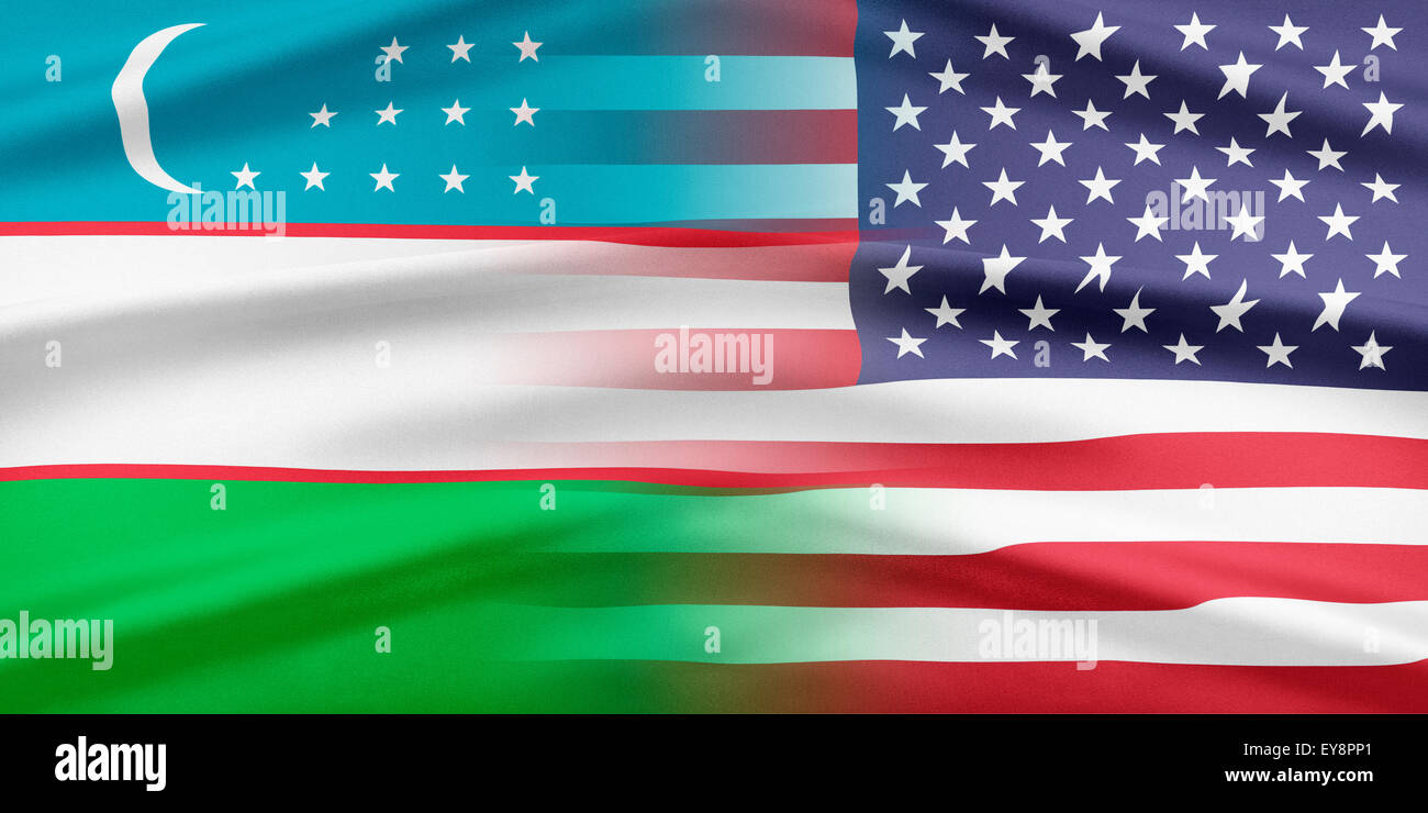 USA and Uzbekistan Stock Photo - Alamy