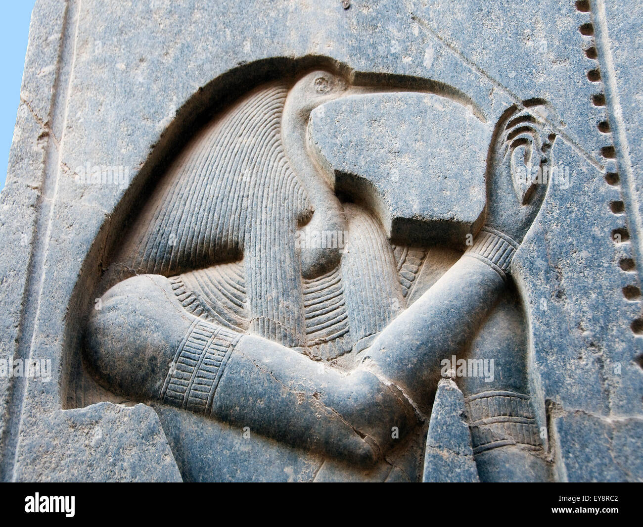 Luxor temple god toth hi-res stock photography and images - Alamy