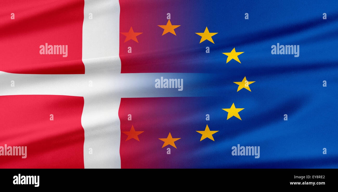 European Union and Denmark Stock Photo - Alamy
