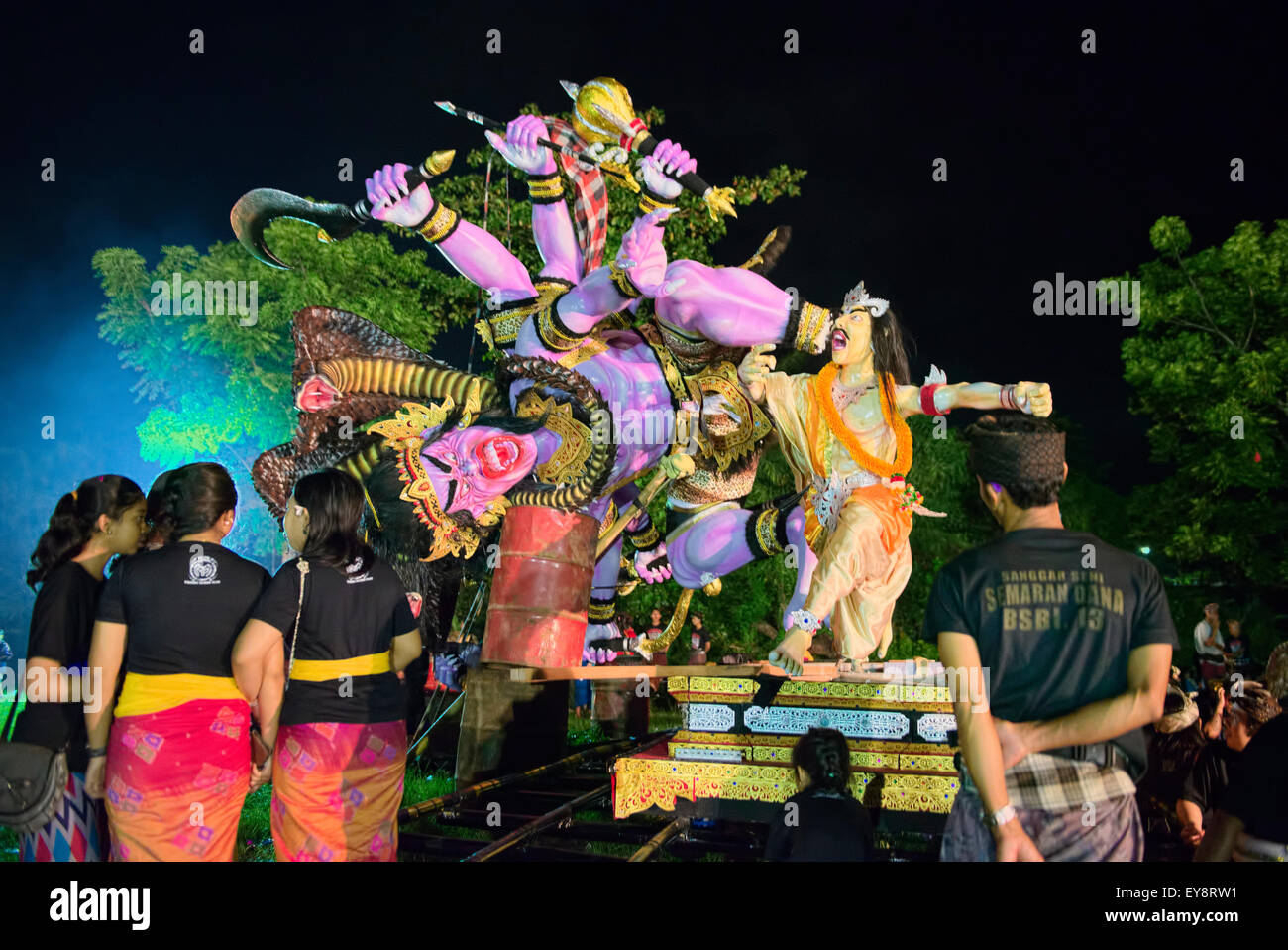 The name ogoh ogoh is taken from Balinese “ogah-ogah” which means ...