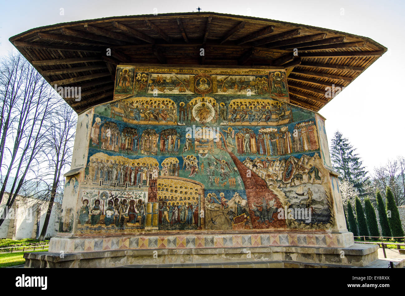 The Painted Monasteries of Romania Stunning frescoes adorn the exterior ...