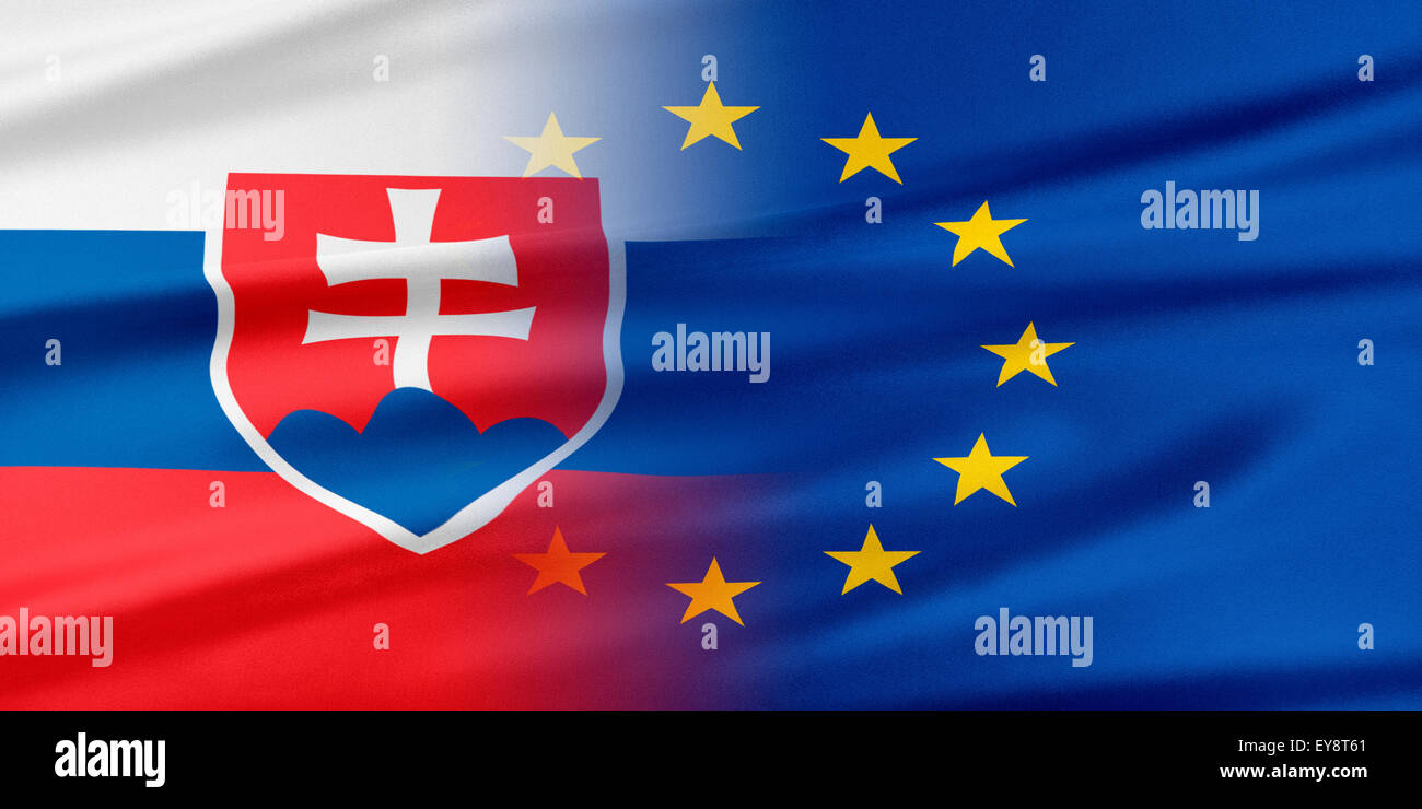 Slovakia eu flag hi-res stock photography and images - Alamy