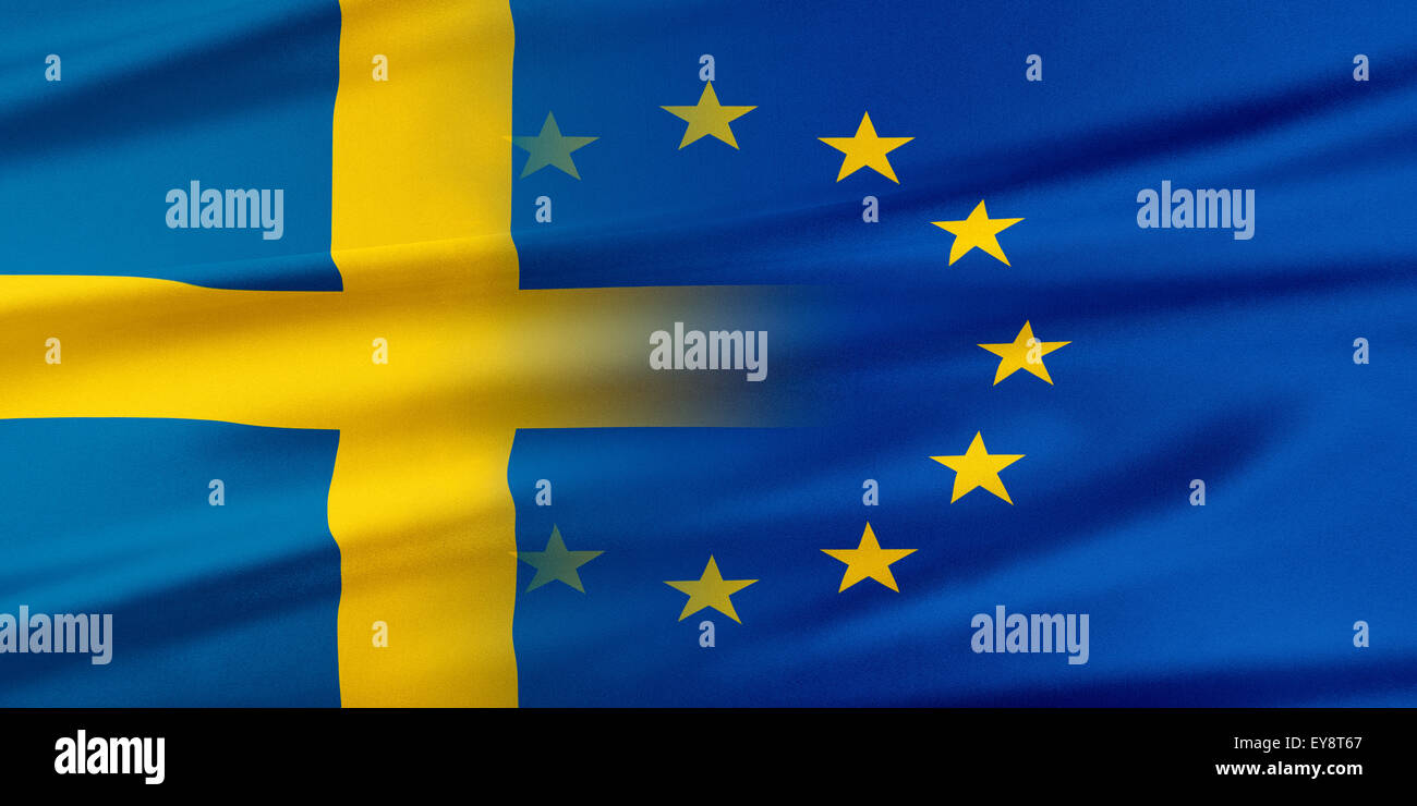 European Union and Sweden Stock Photo - Alamy
