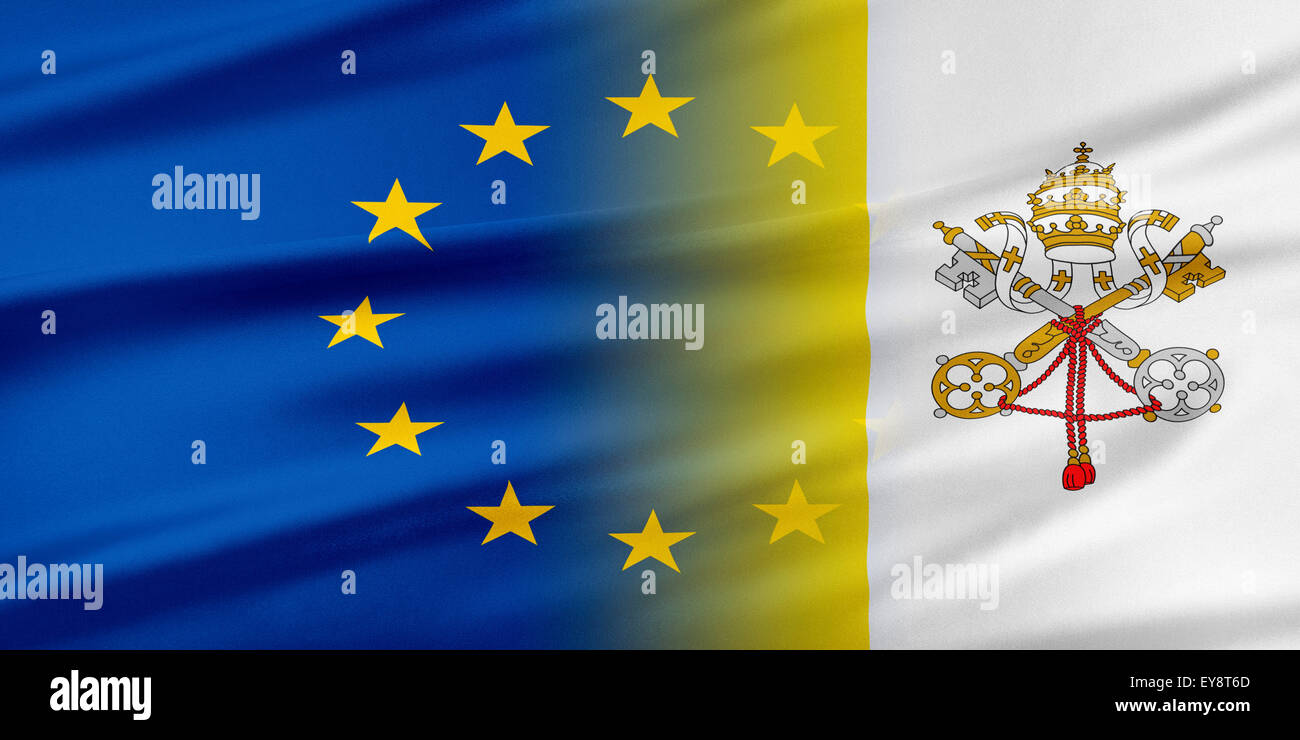 European Union and Vatican Stock Photo - Alamy