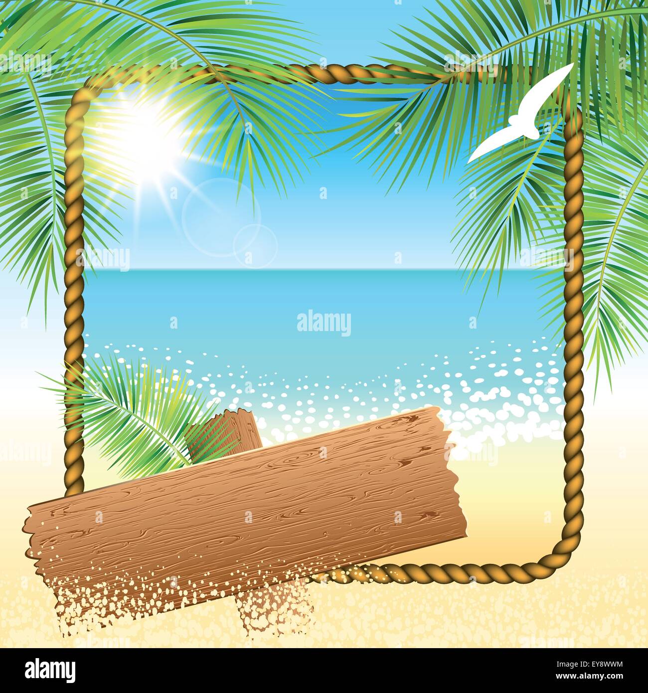 Sand beach background Stock Vector Image & Art - Alamy