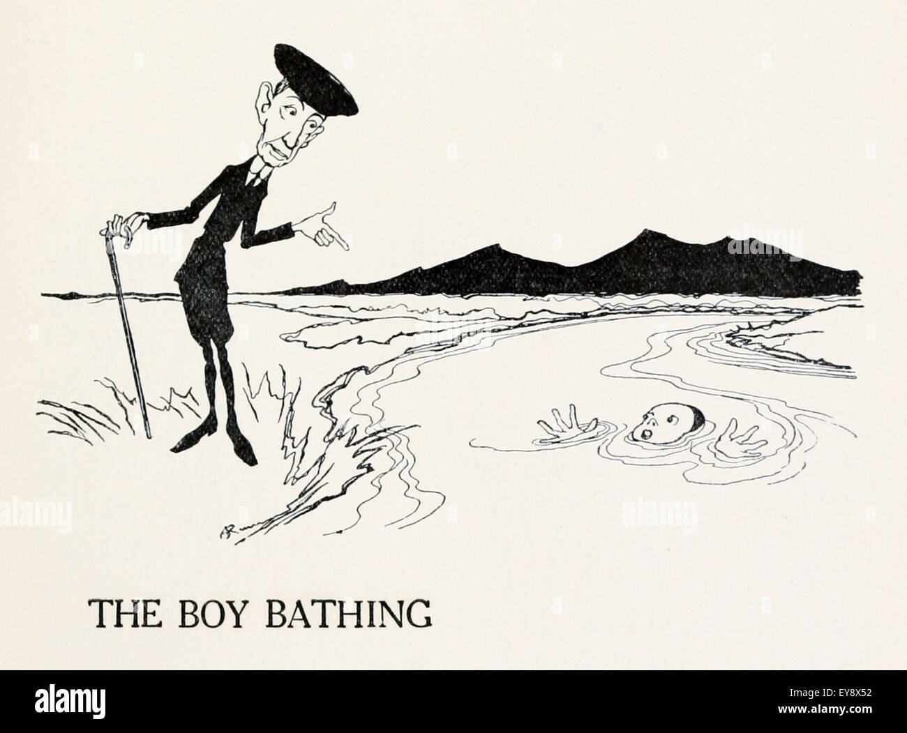 'The Boy Bathing' fable by Aesop (circa 600BC). A Boy was in danger of ...