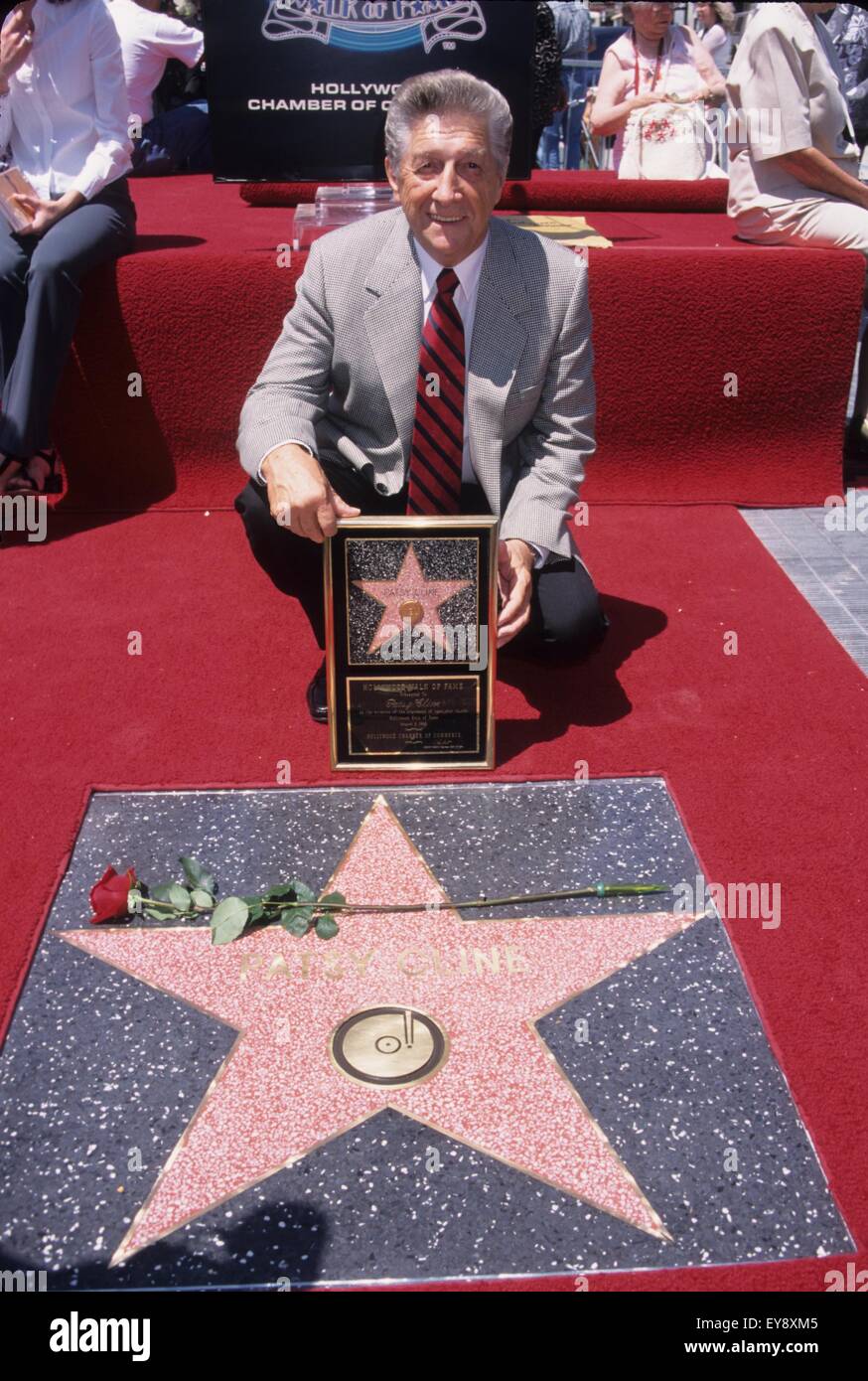 DEBORAH DICKSON at Patsy Cline Star on Hollywood Walk of Fame 1999 ...