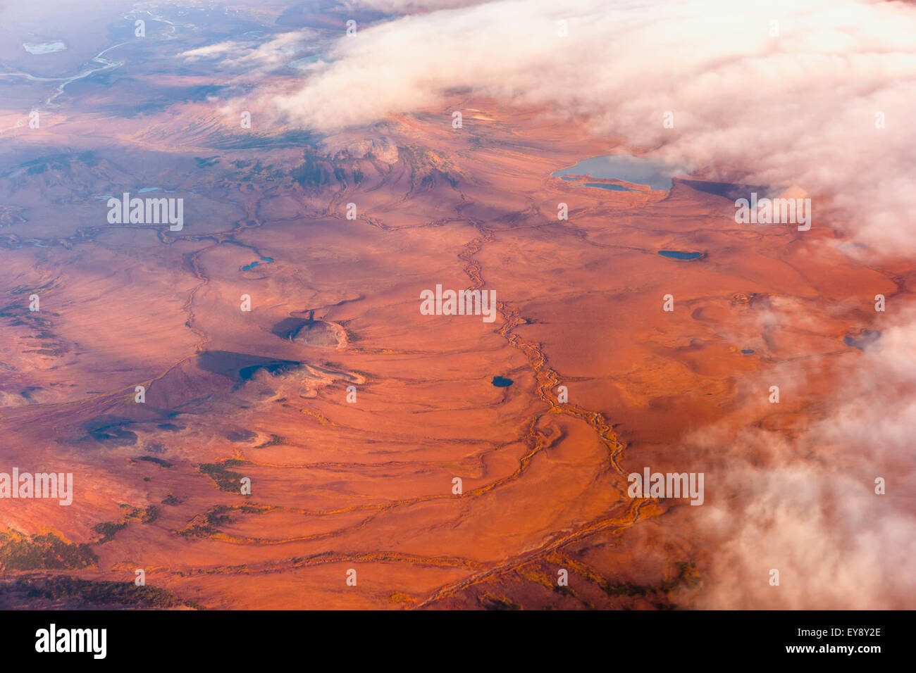 Usa alaska nome aerial view hi-res stock photography and images - Alamy