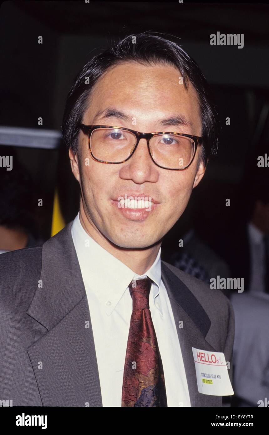 MICHAEL WOO 1992.l3881. (Credit Image: © Lisa Rose/Globe Photos via ...