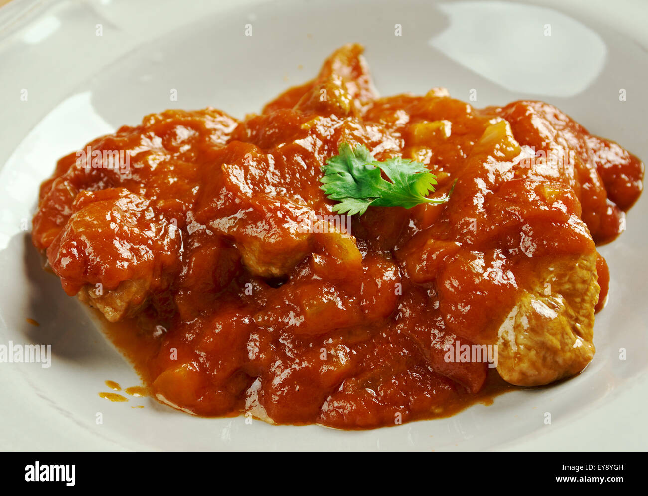 Pasanda - popular North Indian and Pakistani meat dish. made with leg ...