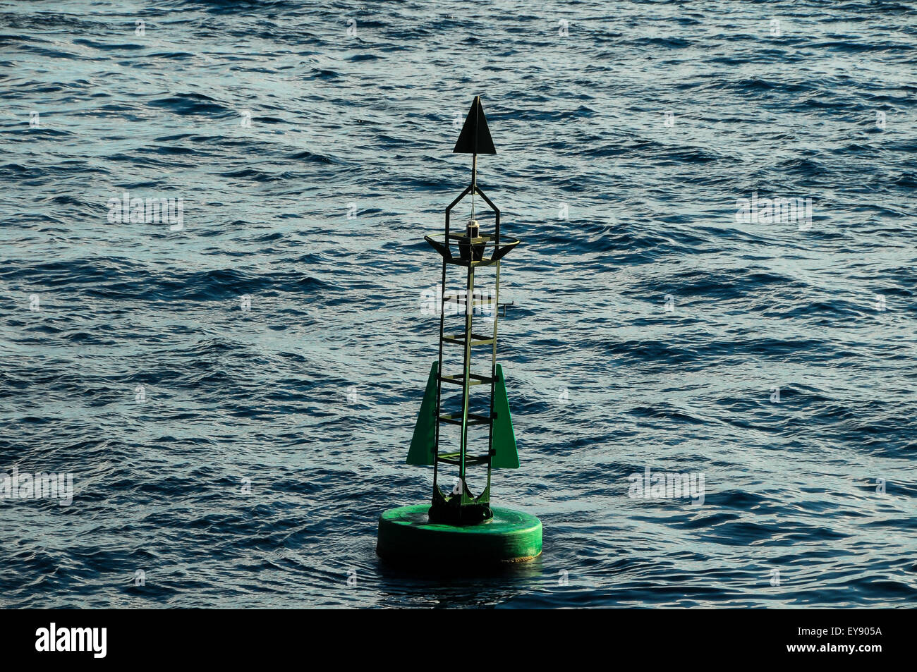 Floating Navigational Sign Stock Photo - Alamy