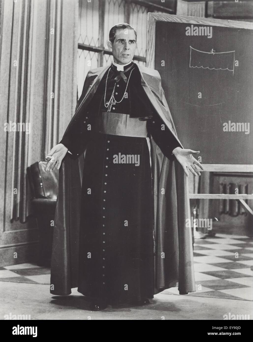 FULTON J. SHEEN 1955.Supplied by Photos, inc. (Credit Image: © Supplied ...