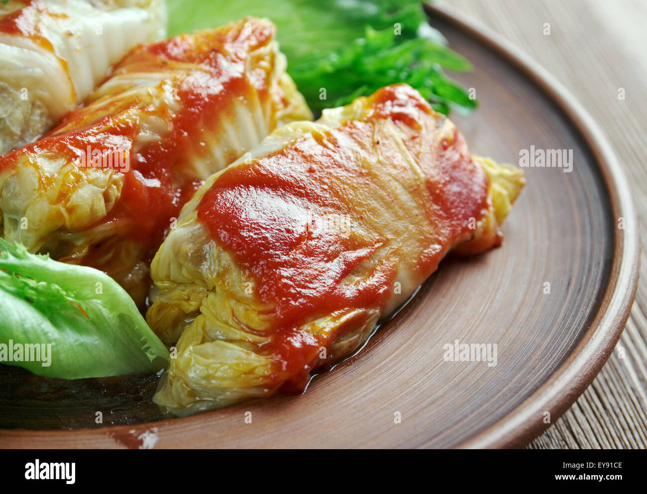 kelem dolmasi - Stuffed cabbage leaves.Cabbage dolma,popular all year ...