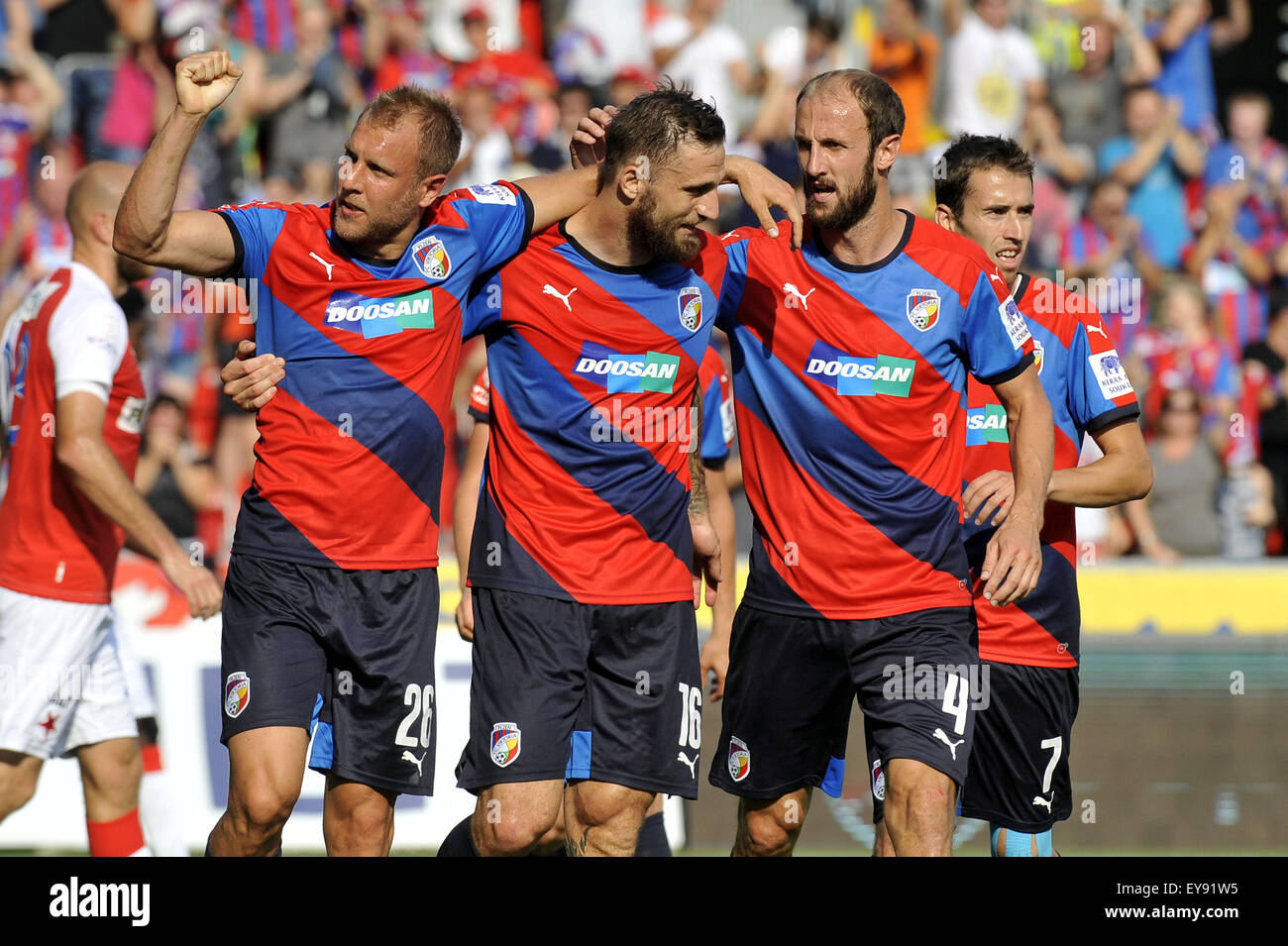 From left Daniel Kolar, Jan Holenda, Roman Hubnik and Tomas Horava of ...