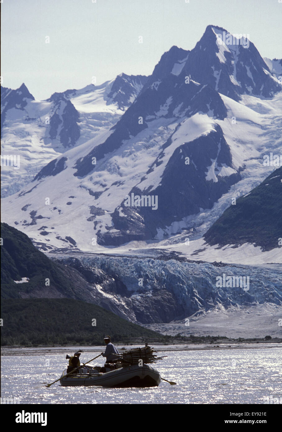 Rafting on the Alsek River Stock Photo - Alamy