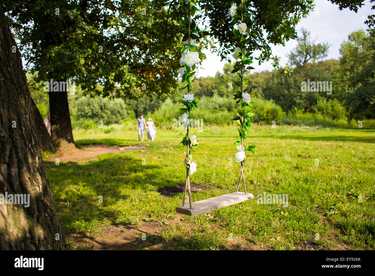swing on a tree Stock Photo - Alamy