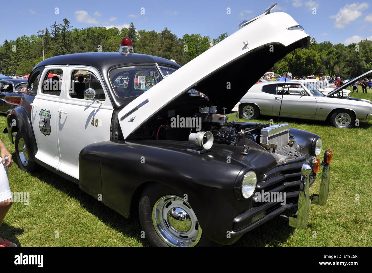 Antique police car hi-res stock photography and images - Alamy