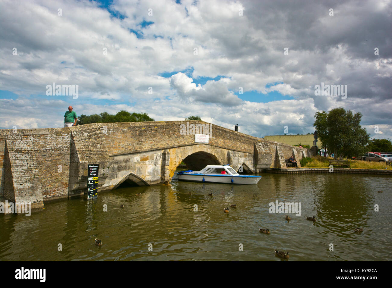 Potter Heigham Bridge Stock Photo - Alamy