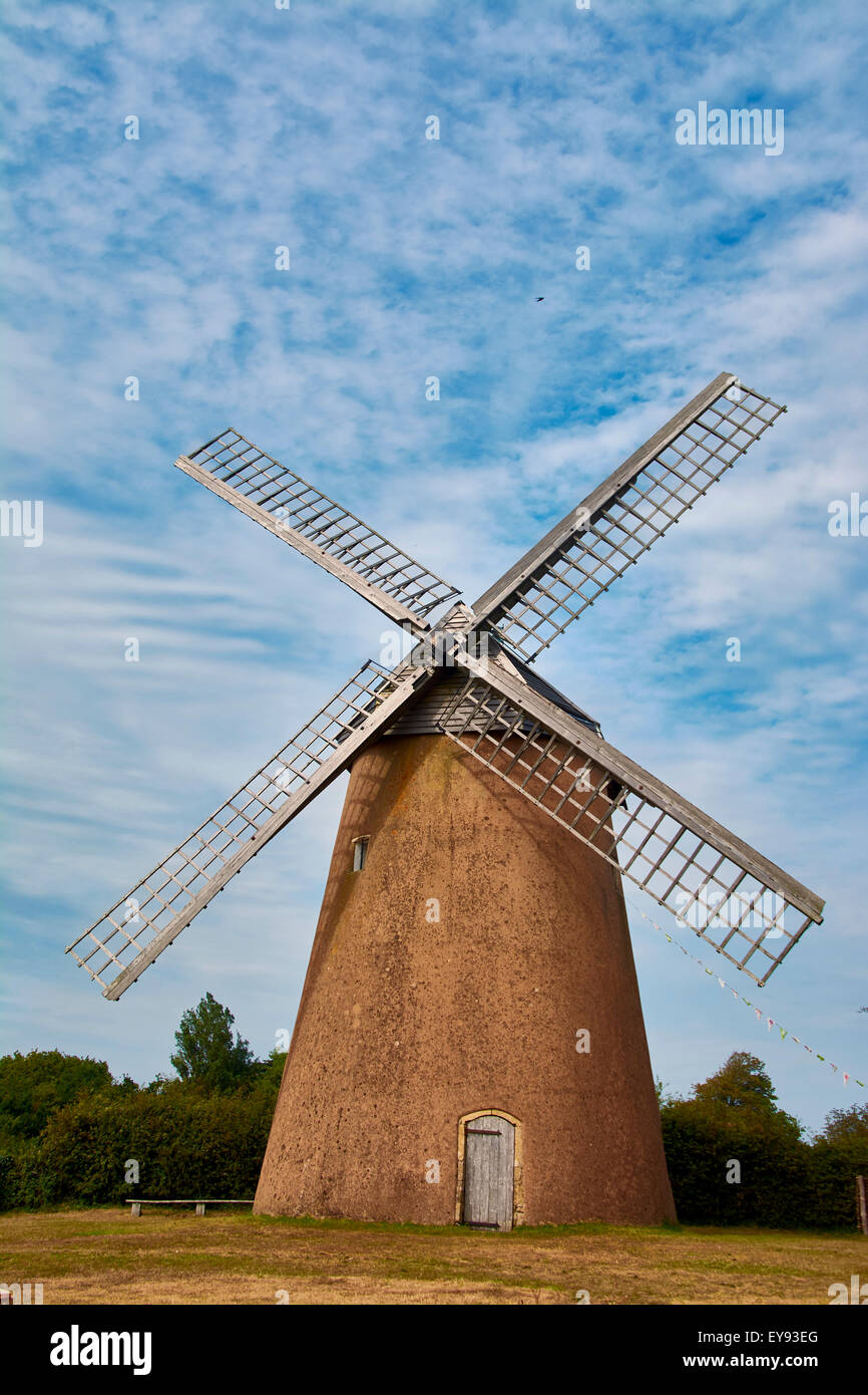 A windmill on the Isle of Wight, UK Stock Photo - Alamy