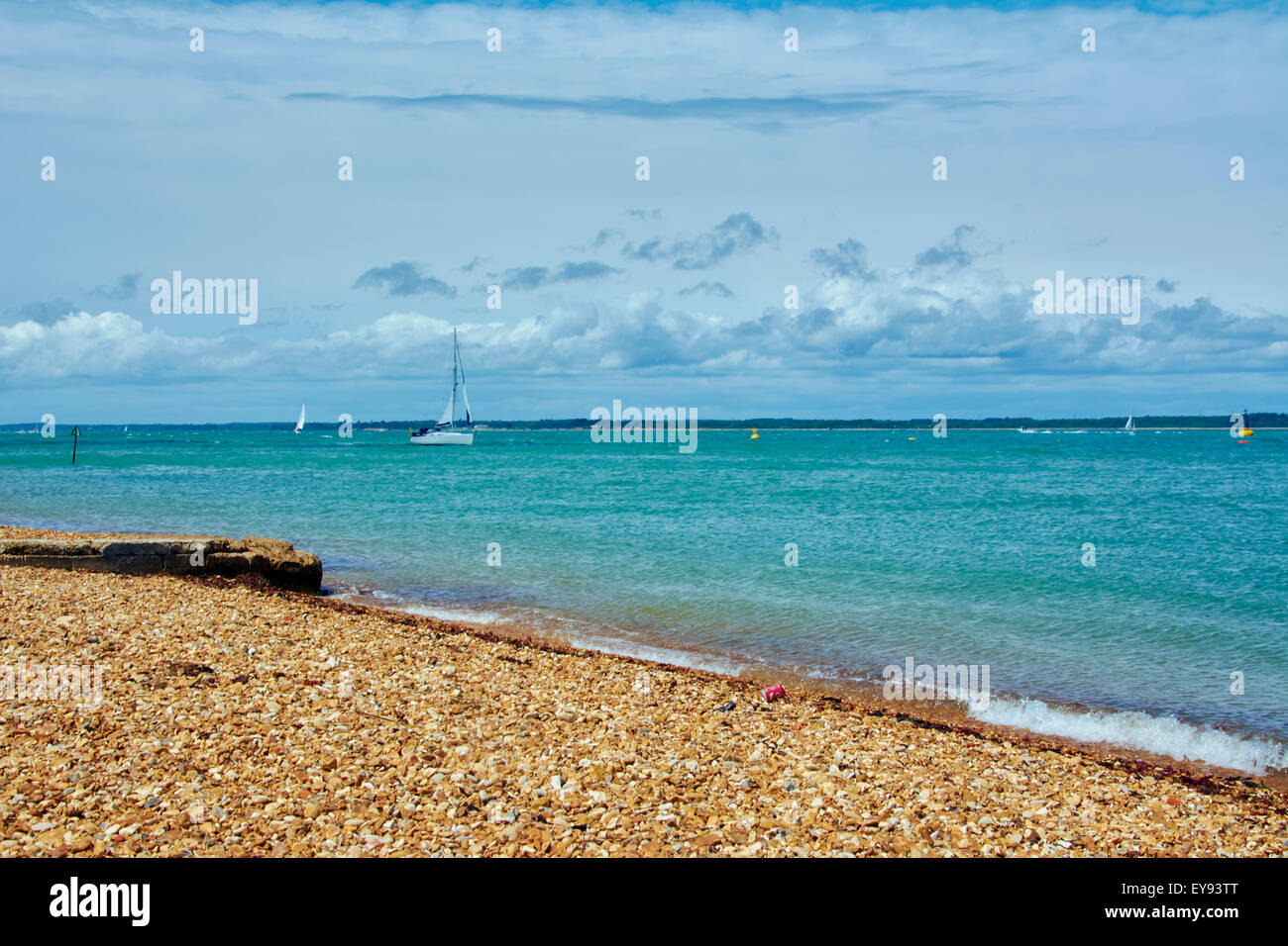 Solent sail hi-res stock photography and images - Alamy