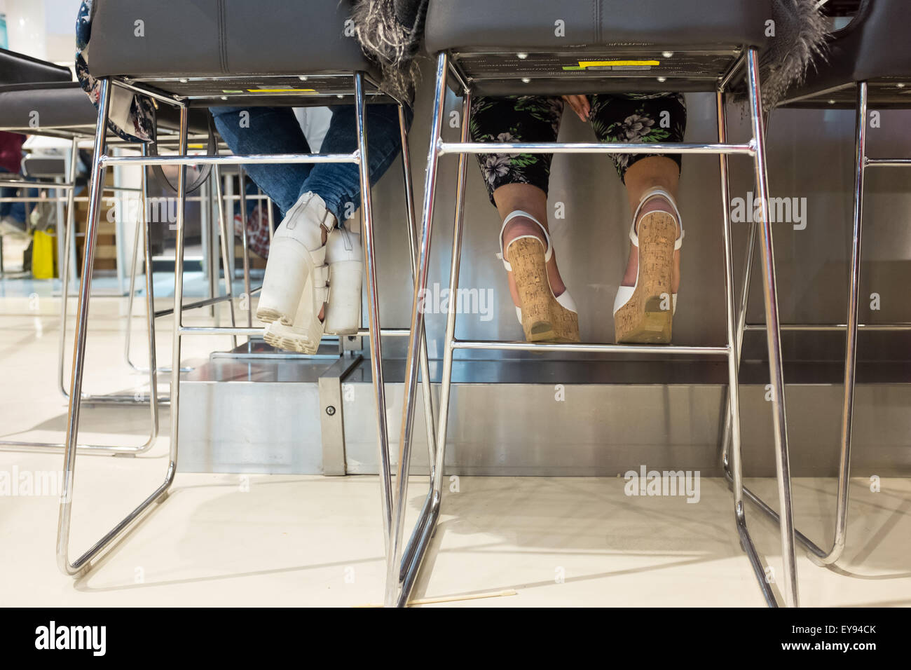 Platform heels hi-res stock photography and images - Alamy