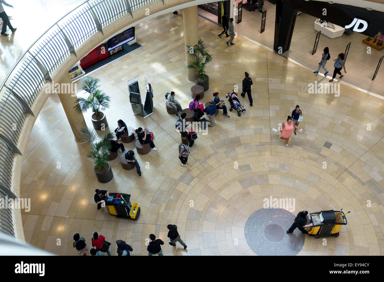 The Bull Ring Shopping Centre, Birmingham, West Midlands, England, UK ...