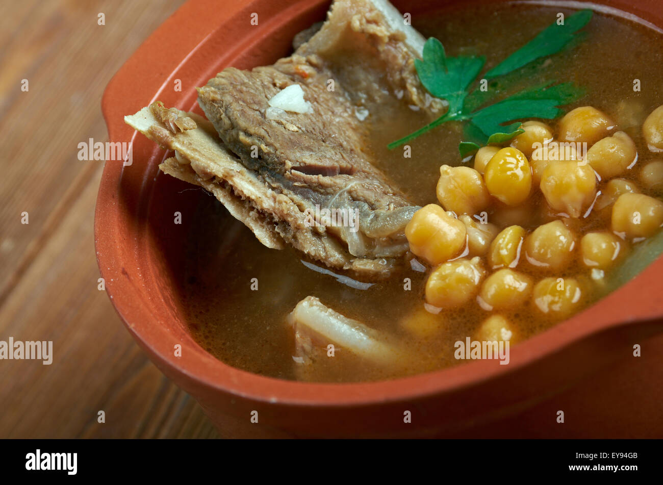 Abgoosht persian mesopotamian stew mutton soup hi-res stock photography ...