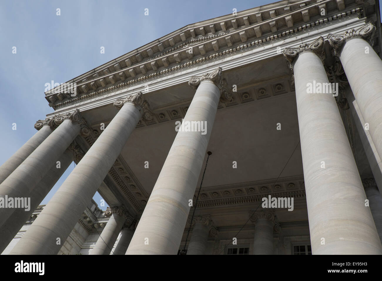 Iconic columns, Constitution Hall; Washington, District of Columbia ...