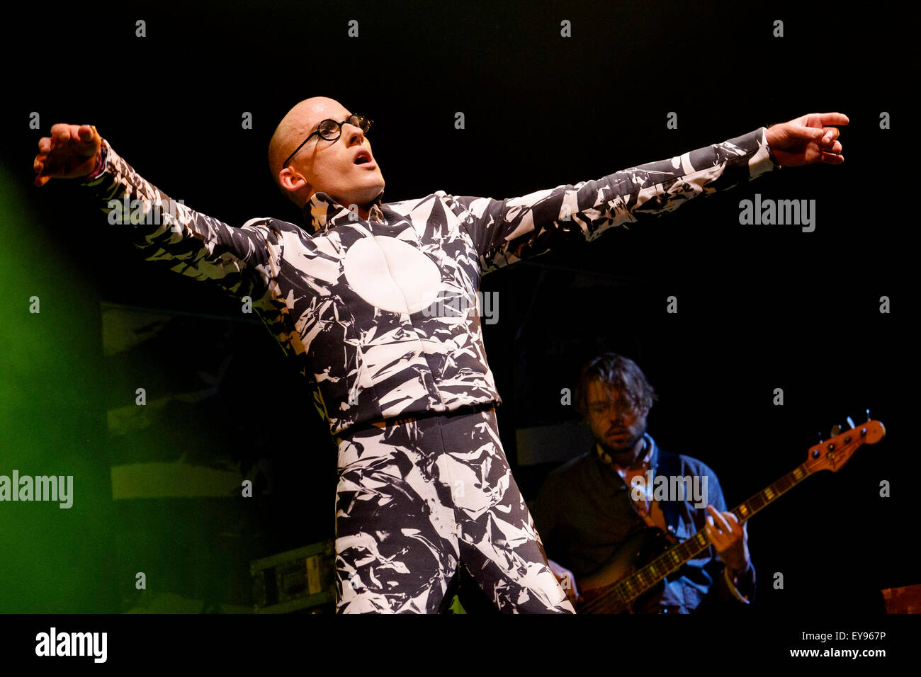 The Correspondents on stage at WOMAD (World of Music, Arts and Dance ...