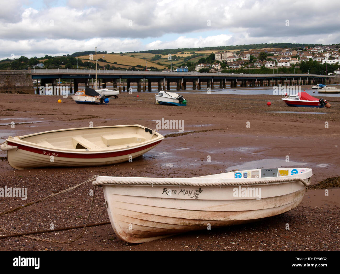 Teign estuary, Shaldon, Devon, UK Stock Photo - Alamy