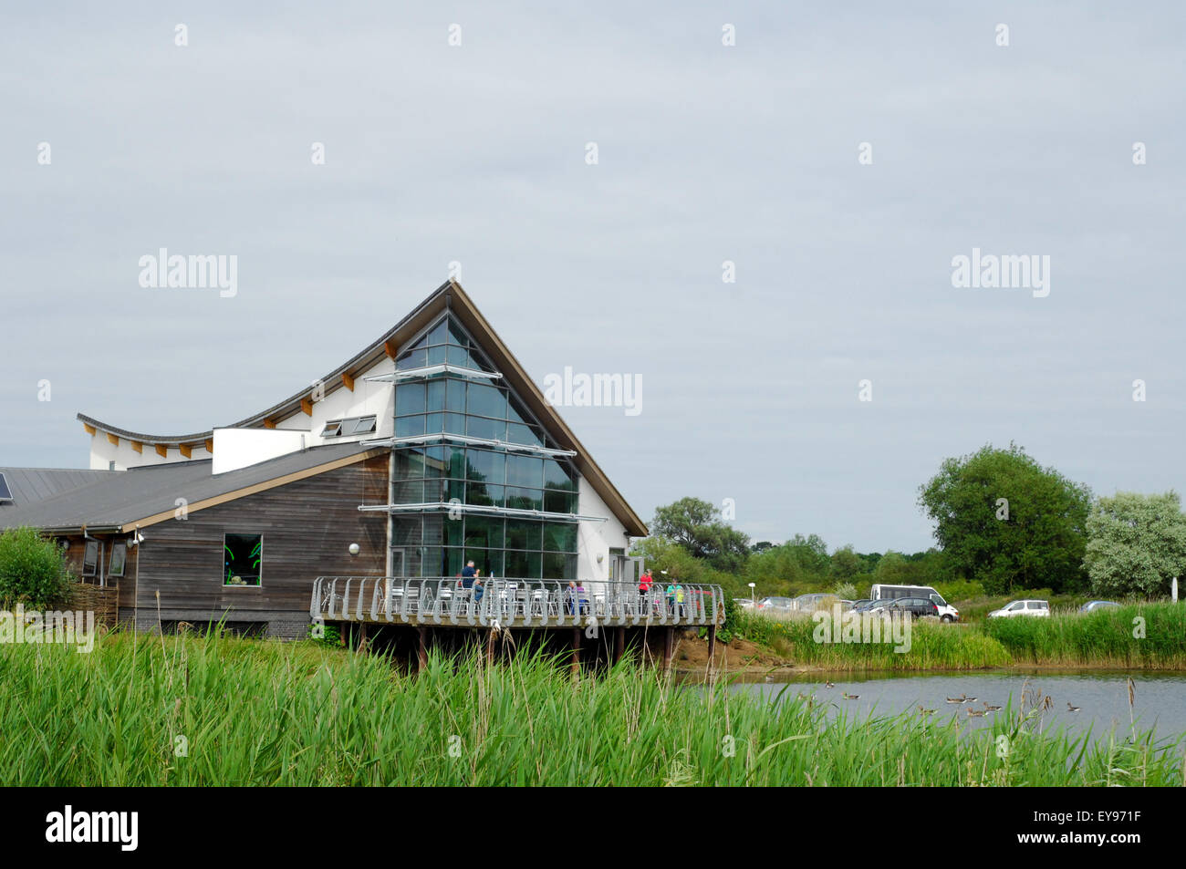 Stanwick lakes Northamptonshire England Stock Photo - Alamy