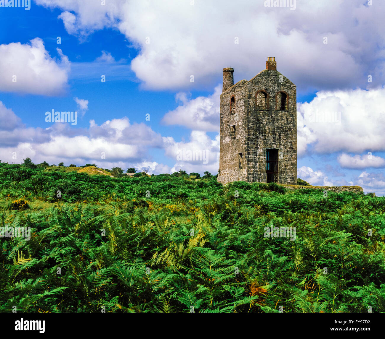South Wheal Phoenix engine house, now the Heritage Centre, on Bodmin ...